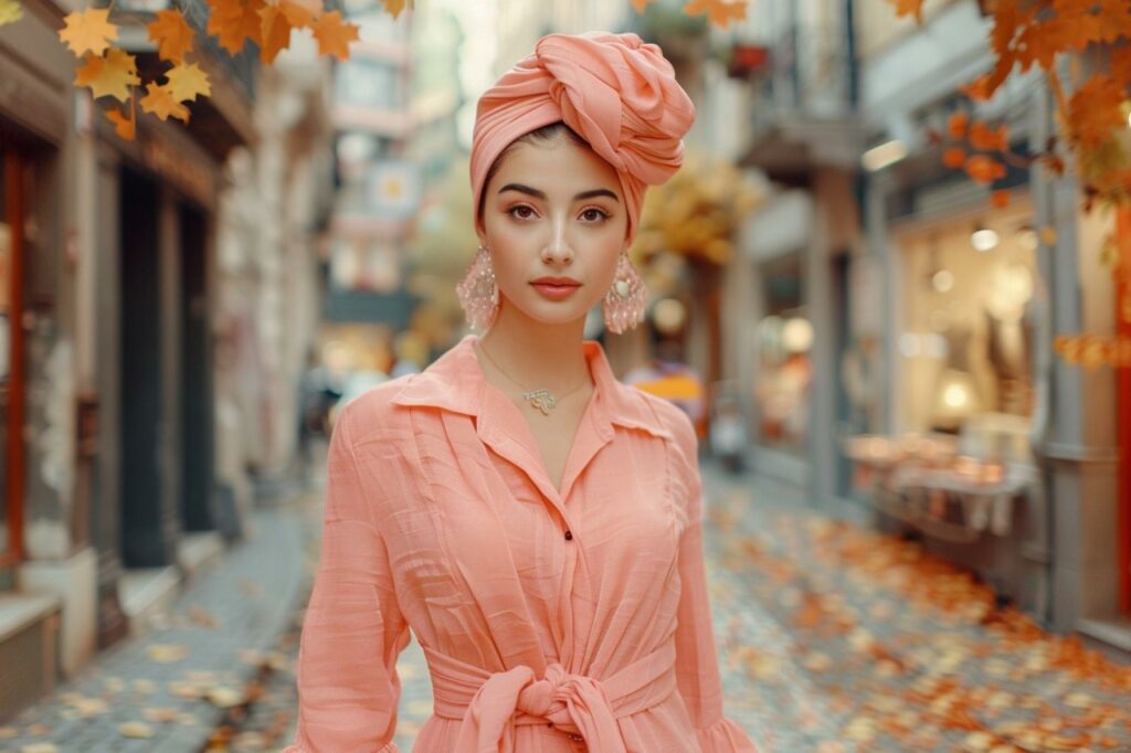 Pourquoi la couleur rose saumon est-elle si tendance cet automne ...