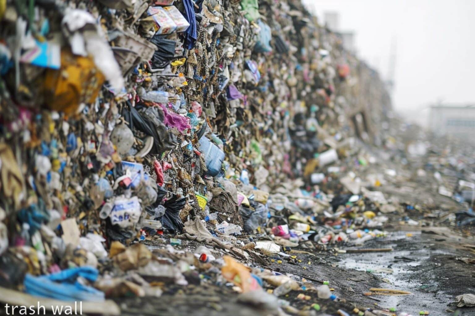 Comprendre le phénomène du 'trash wall' et son impact sur l'environnement